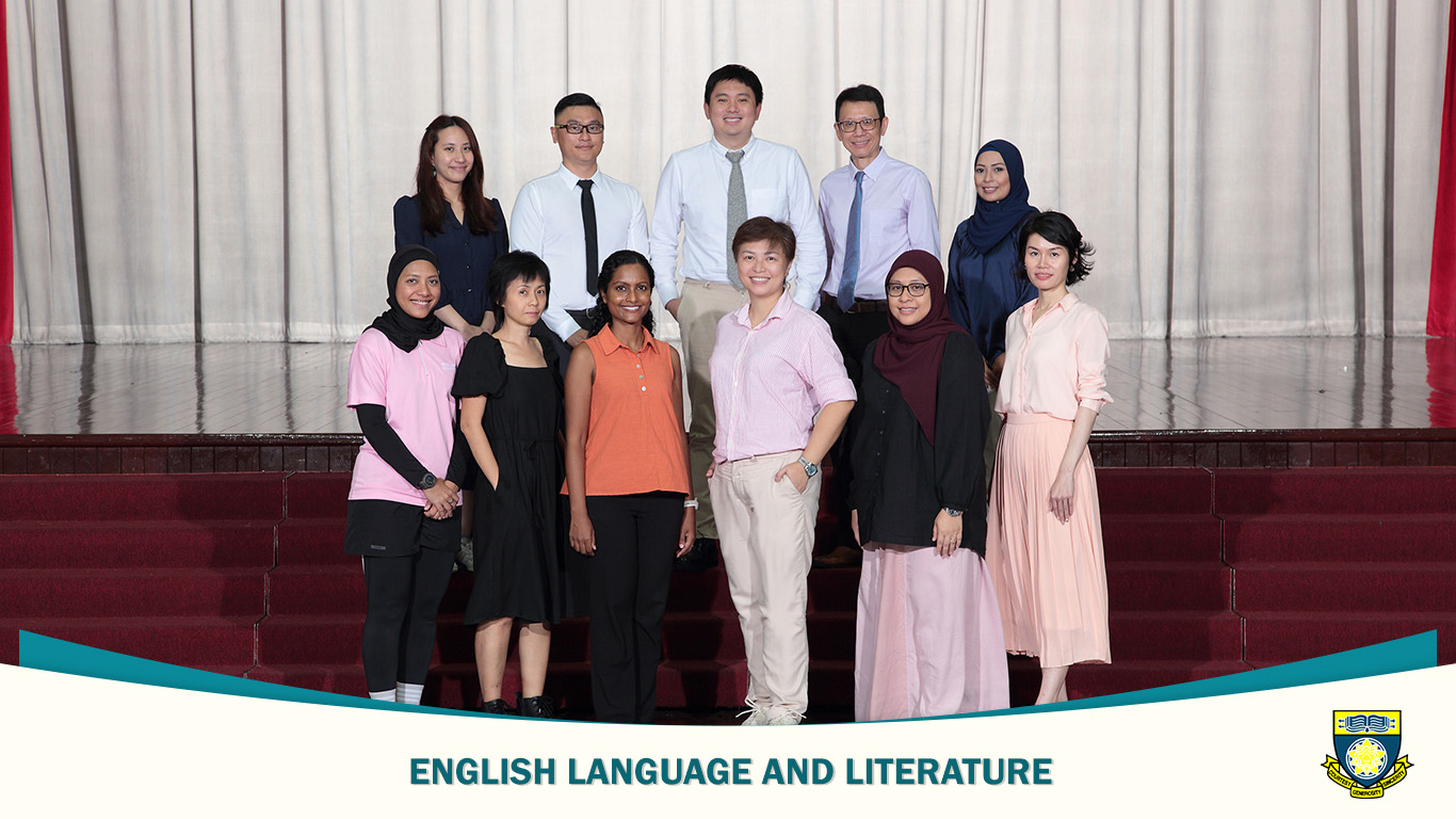 English Language and Literature Department English Language and Literature Department